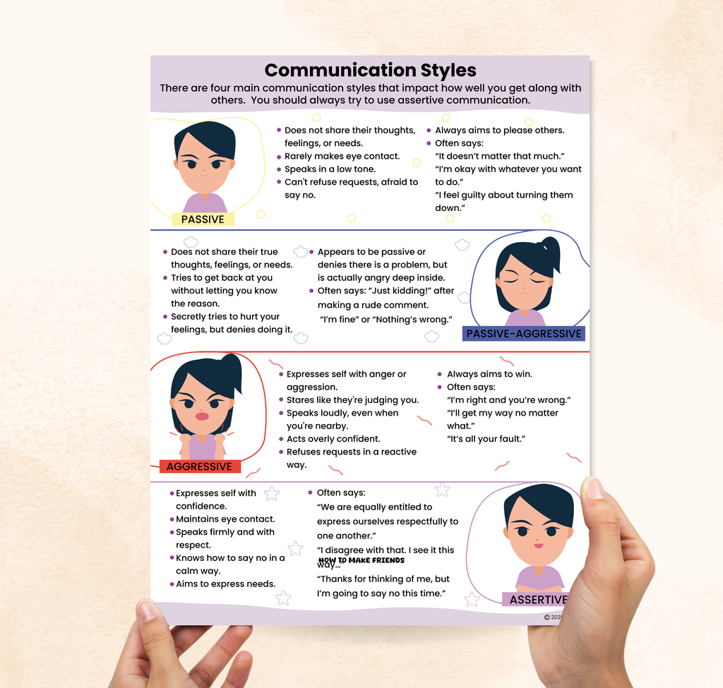 Social Skills Worksheets – Mental Health Center Kids