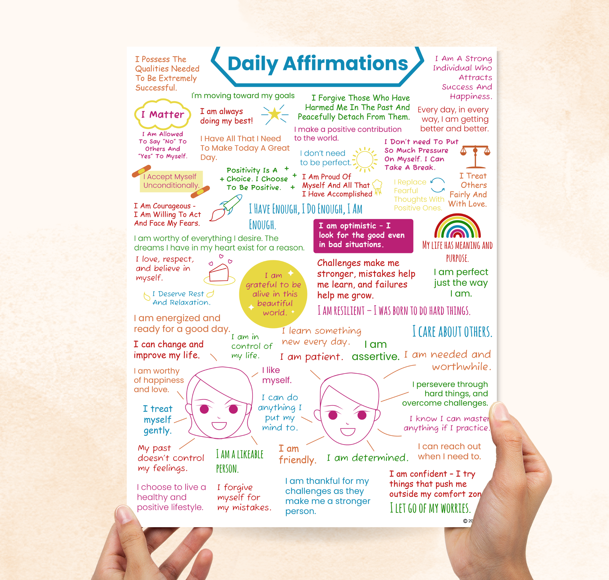 Daily Affirmations (PDF) – Mental Health Center Kids