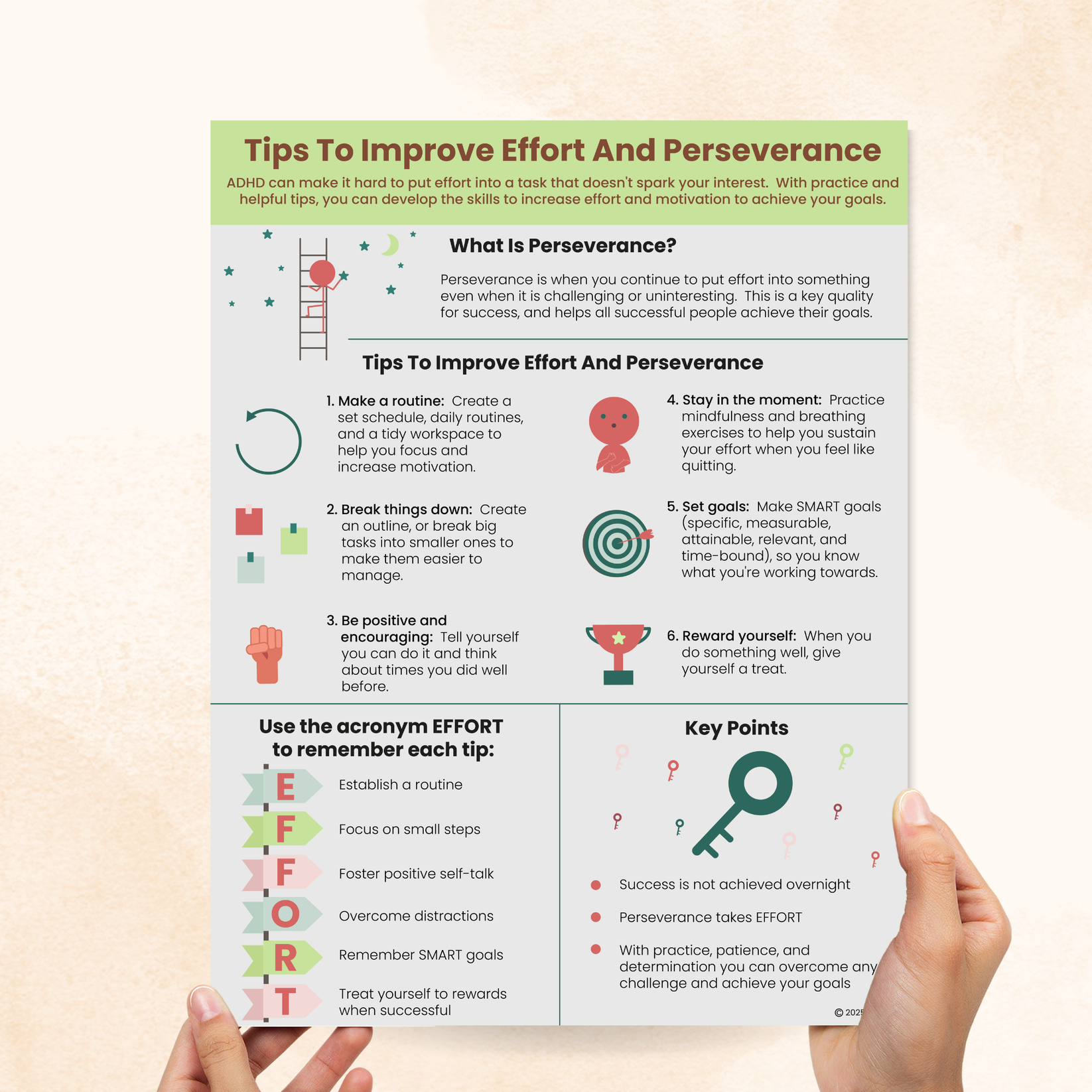 ADHD Tips To Improve Effort And Perseverance – Mental Health Center Kids