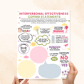 Interpersonal Effectiveness Coping Statements Worksheet – Mental Health ...