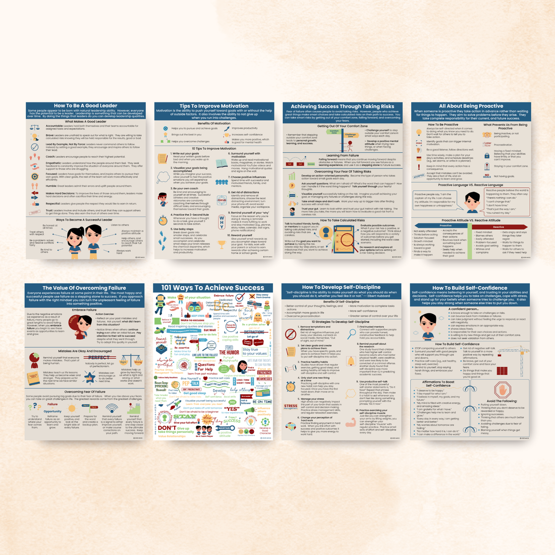 Growth Mindset Handouts Bundle (PDF) (15 Pages) – Mental Health Center Kids