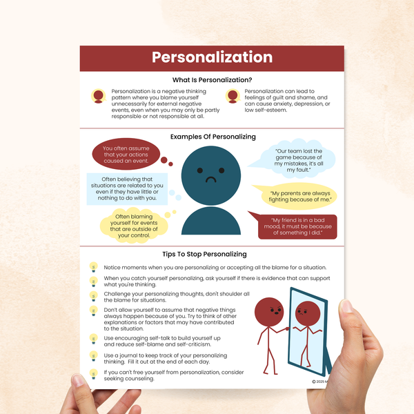 Personalization Cognitive Distortion (PDF) – Mental Health Center Kids