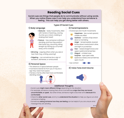 Reading Social Cues – Mental Health Center Kids