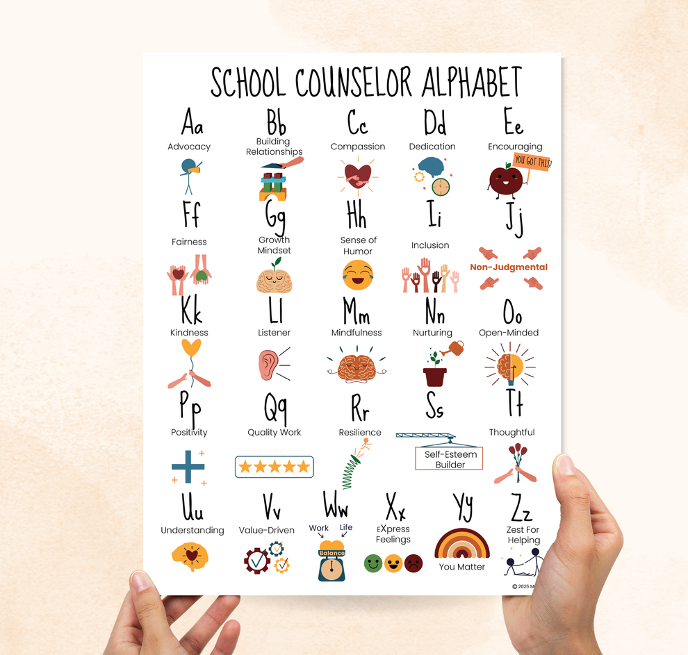 School Counselor Alphabet – Mental Health Center Kids