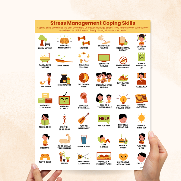 Stress Management Coping Skills (PDF) – Mental Health Center Kids
