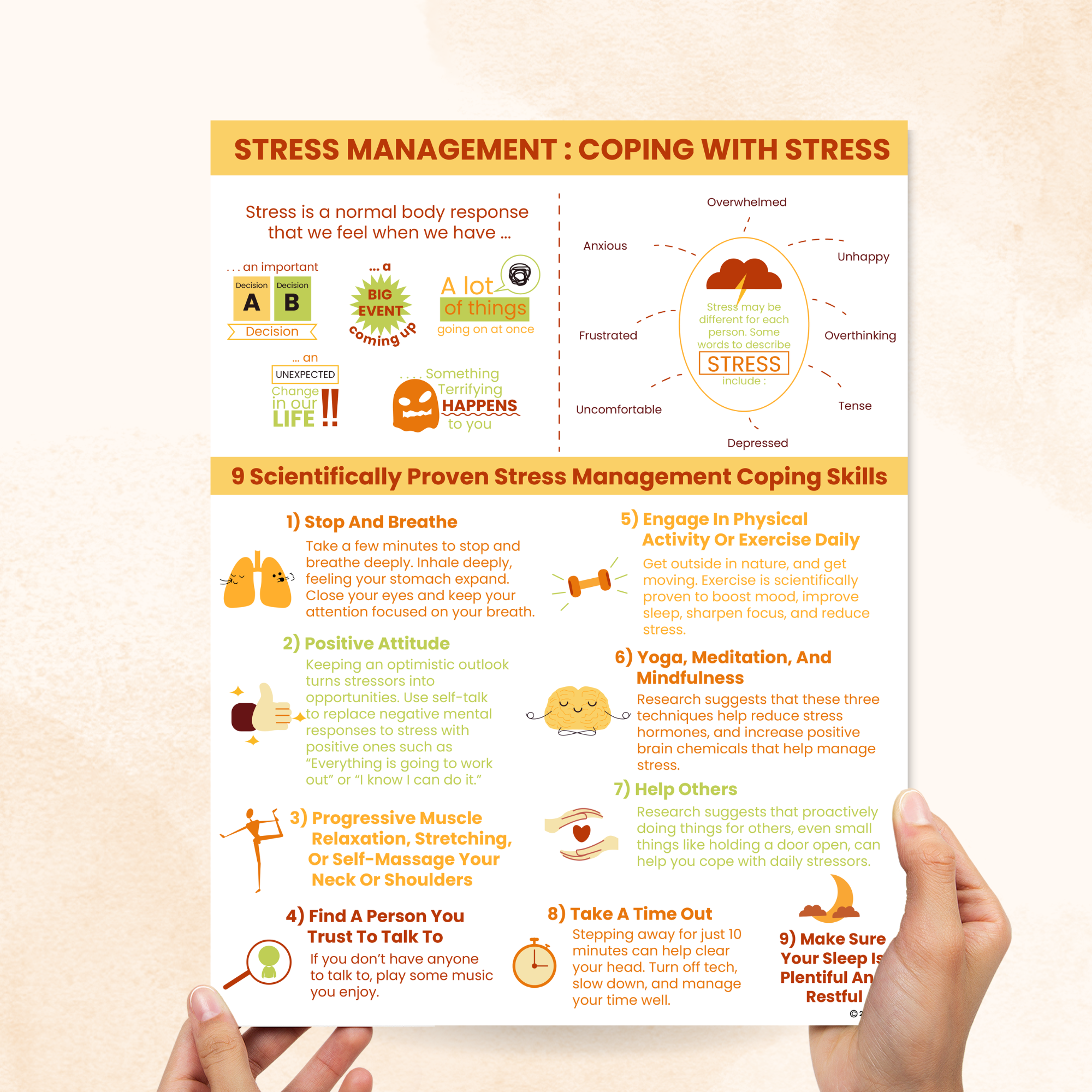 Stress Management Skills (PDF) – Mental Health Center Kids