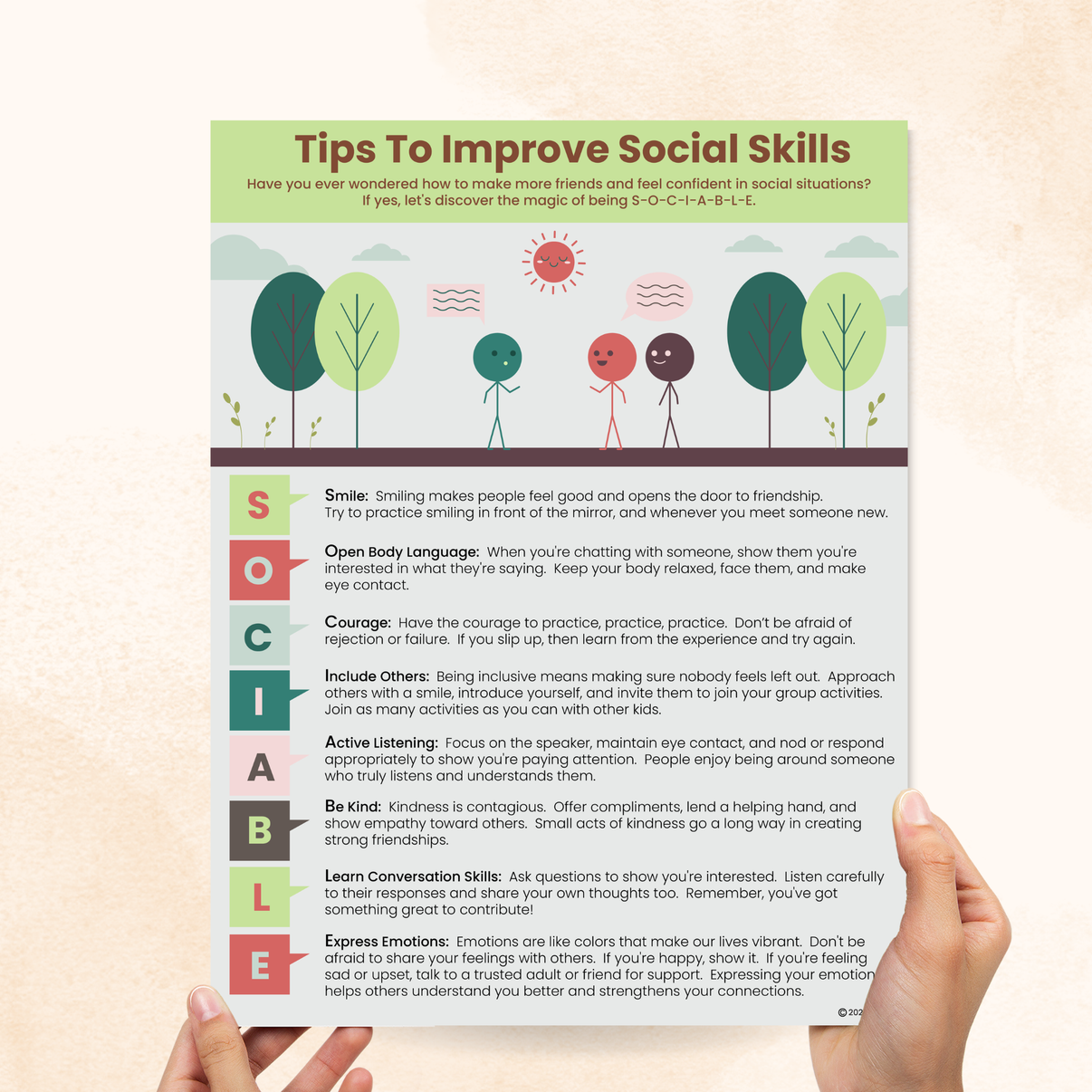 Tips To Improve Social Skills (SOCIABLE Acronym) – Mental Health Center ...