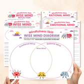 Wise Mind DBT Worksheets – Mental Health Center Kids