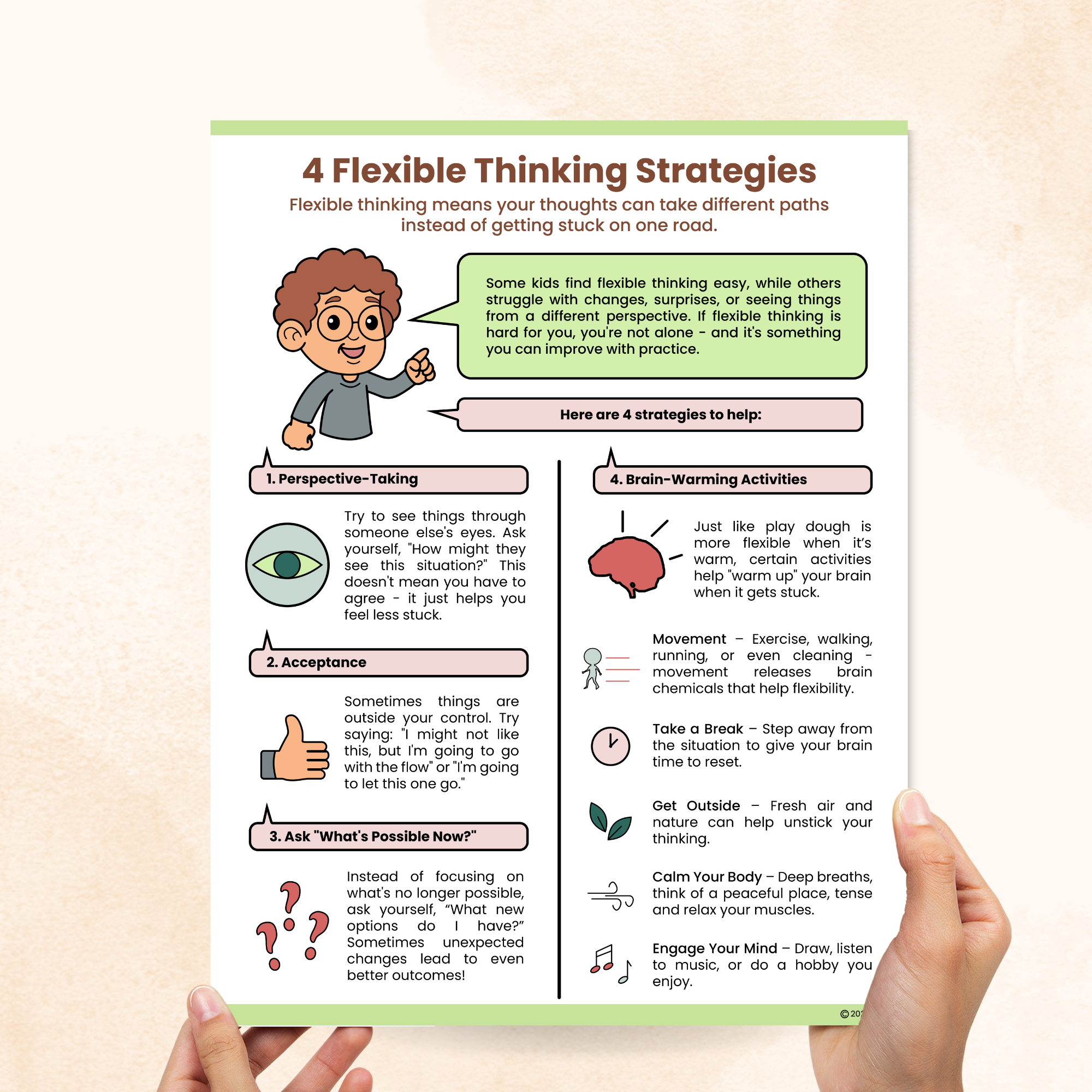 Flexible Thinking Coping Skills – Mental Health Center Kids