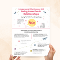 DBT Assertiveness Skills Handout – Mental Health Center Kids