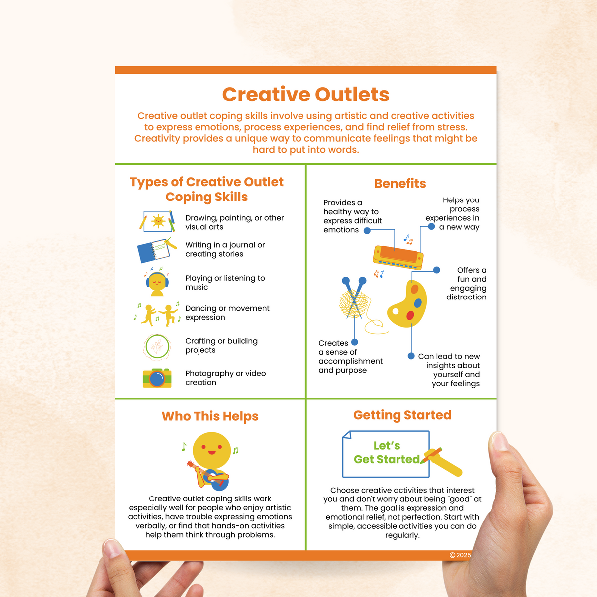 Creative Outlets (PDF) – Mental Health Center Kids