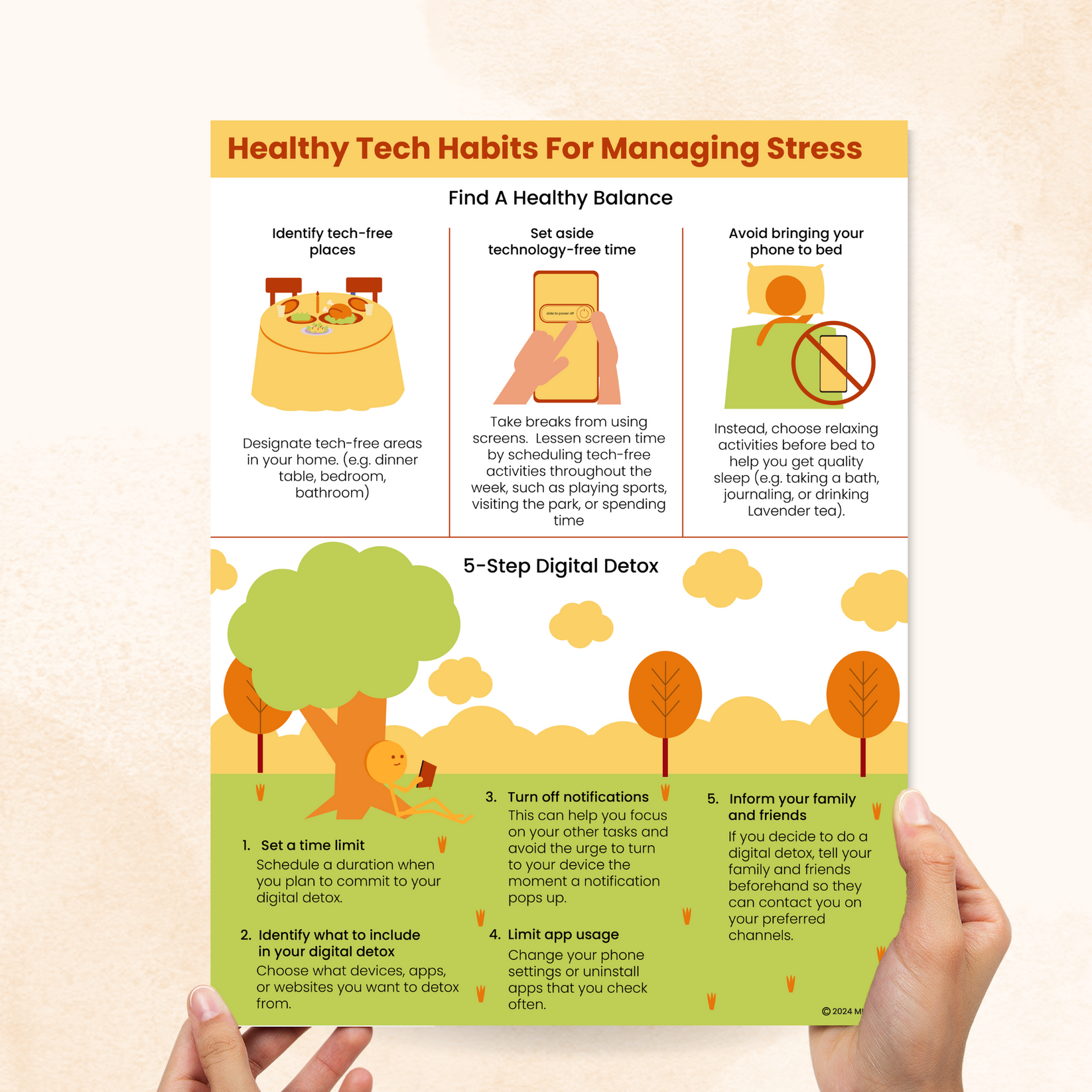 Healthy Tech Habits For Managing Stress – Mental Health Center Kids