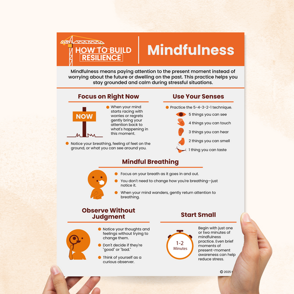 Mindfulness - How To Build Resilience – Mental Health Center Kids