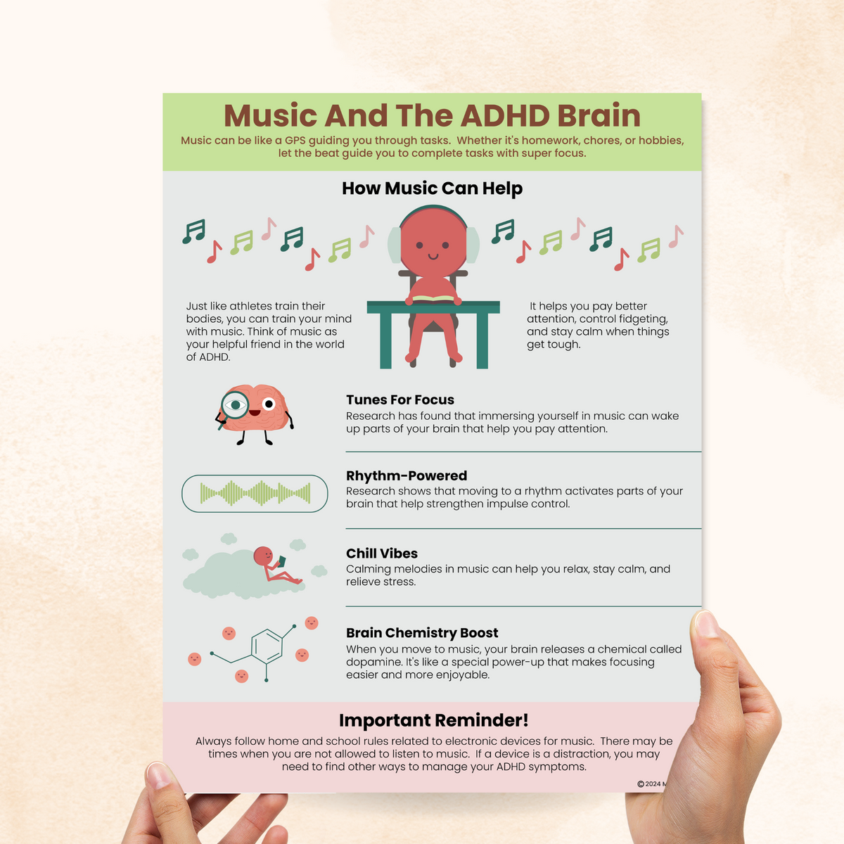 Music And The ADHD Brain – Mental Health Center Kids