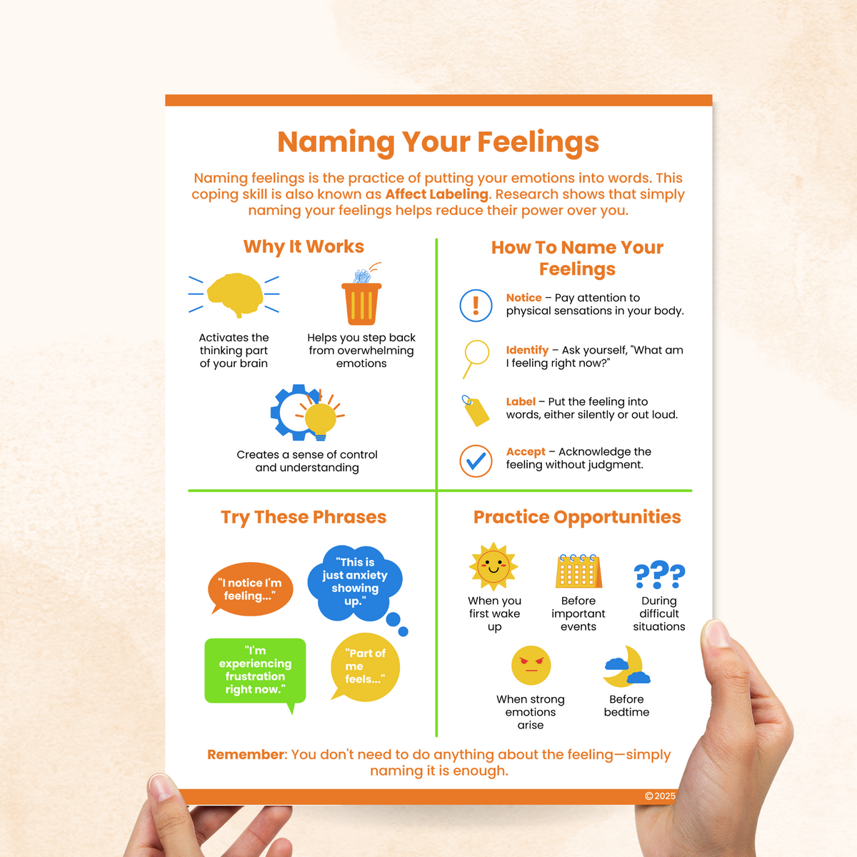 Affect Labeling (PDF) – Mental Health Center Kids