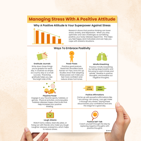 Managing Stress With A Positive Attitude – Mental Health Center Kids