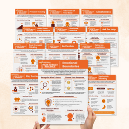 How To Build Resilience Handouts Bundle (12 Pages) – Mental Health ...