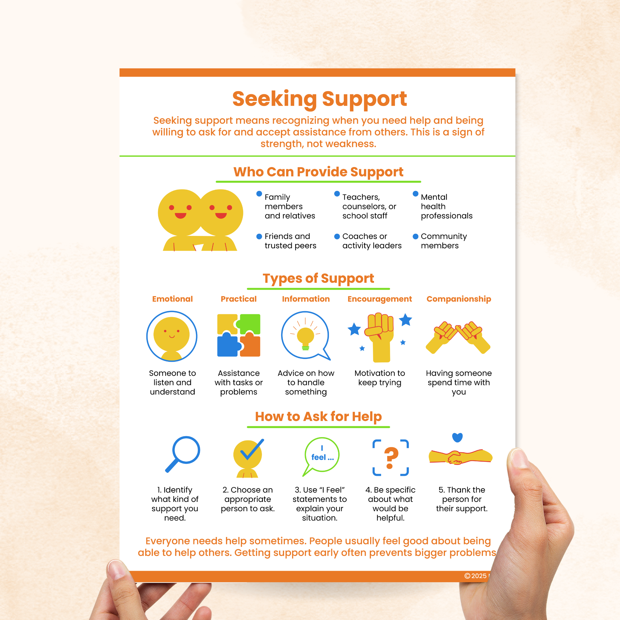 Seeking Support (PDF) – Mental Health Center Kids