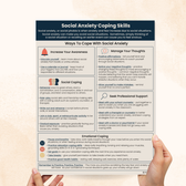 Social Anxiety Coping Skills (PDF) – Mental Health Center Kids