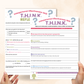 DBT THINK Skill Worksheet – Mental Health Center Kids