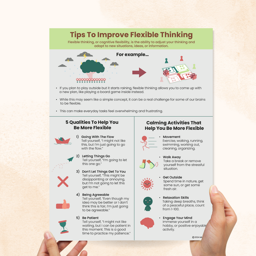 Flexible Thinking Strategies For Kids – Mental Health Center Kids