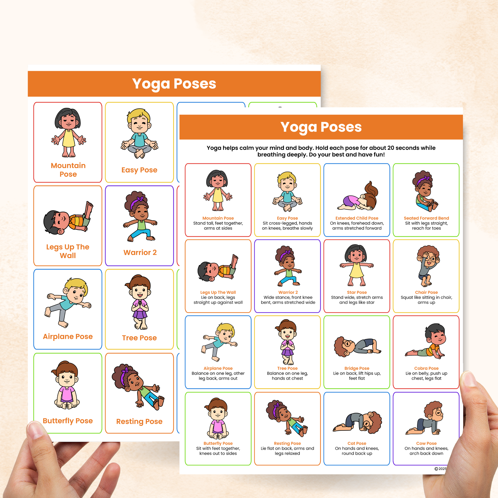 Yoga Poses For Kids – Mental Health Center Kids