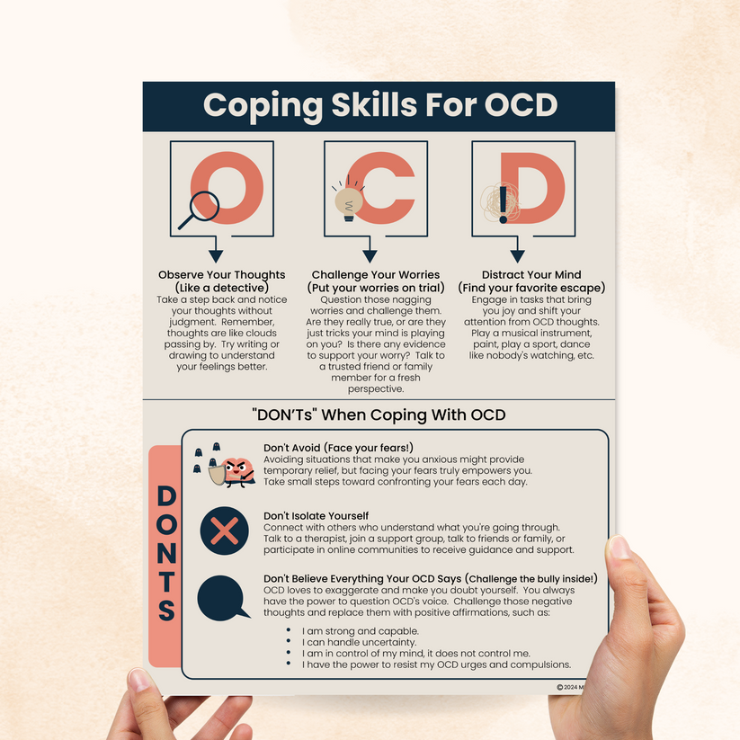 OCD Coping Skills (PDF) – Mental Health Center Kids