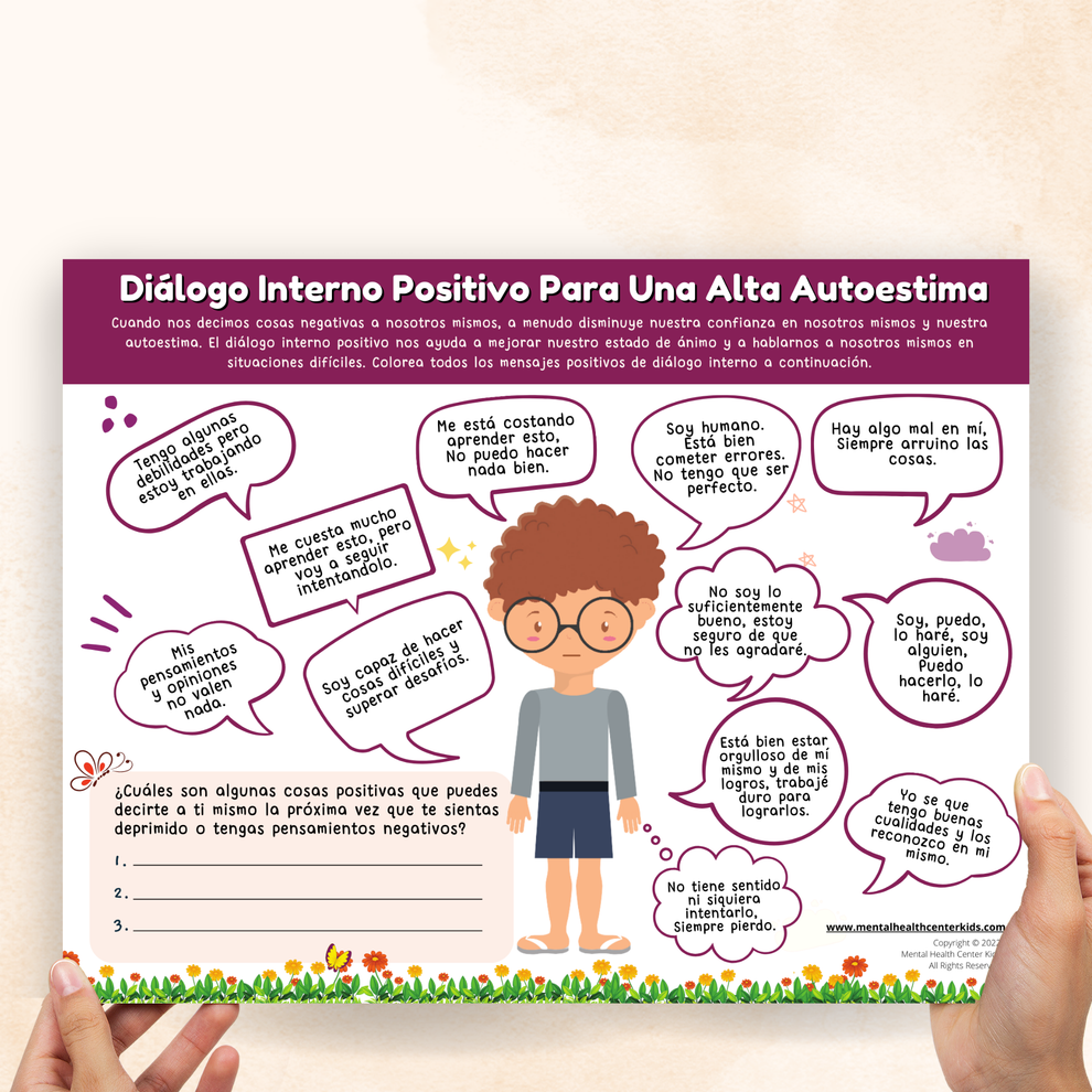 Positive Self-Talk For High Self-Esteem (Spanish Version) – Mental ...