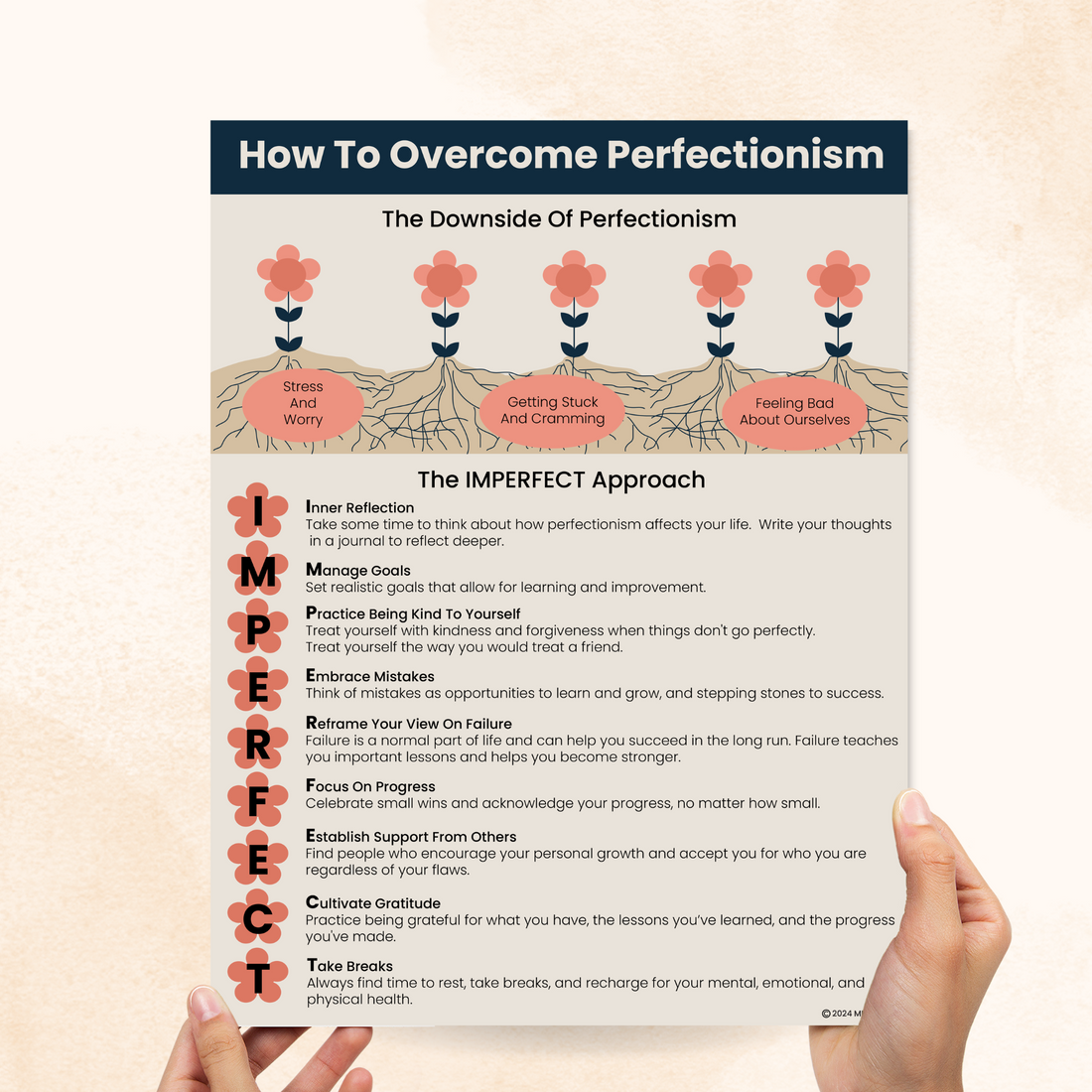 Perfectionism Coping Skills Handout – Mental Health Center Kids