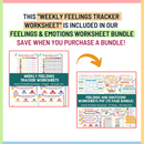 Weekly Feelings Tracker – Mental Health Center Kids