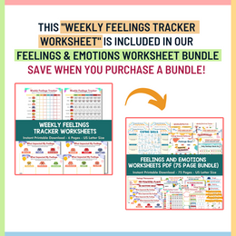 Weekly Feelings Tracker – Mental Health Center Kids