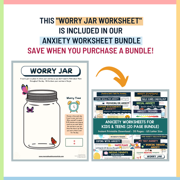 Worry Jar – Mental Health Center Kids