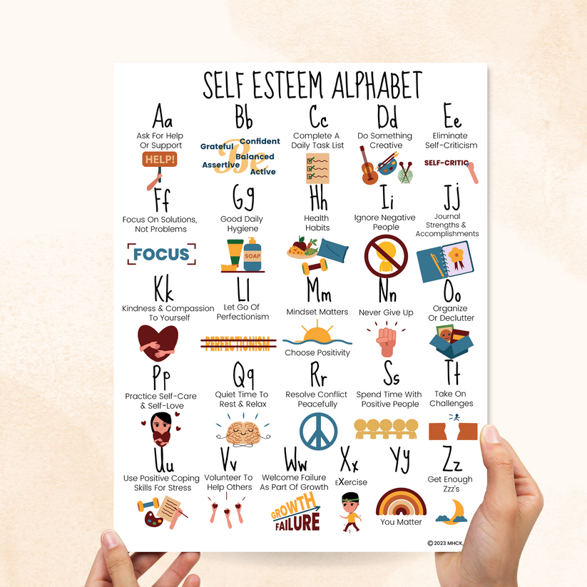 The Alphabet of Self-Esteem – Mental Health Center Kids
