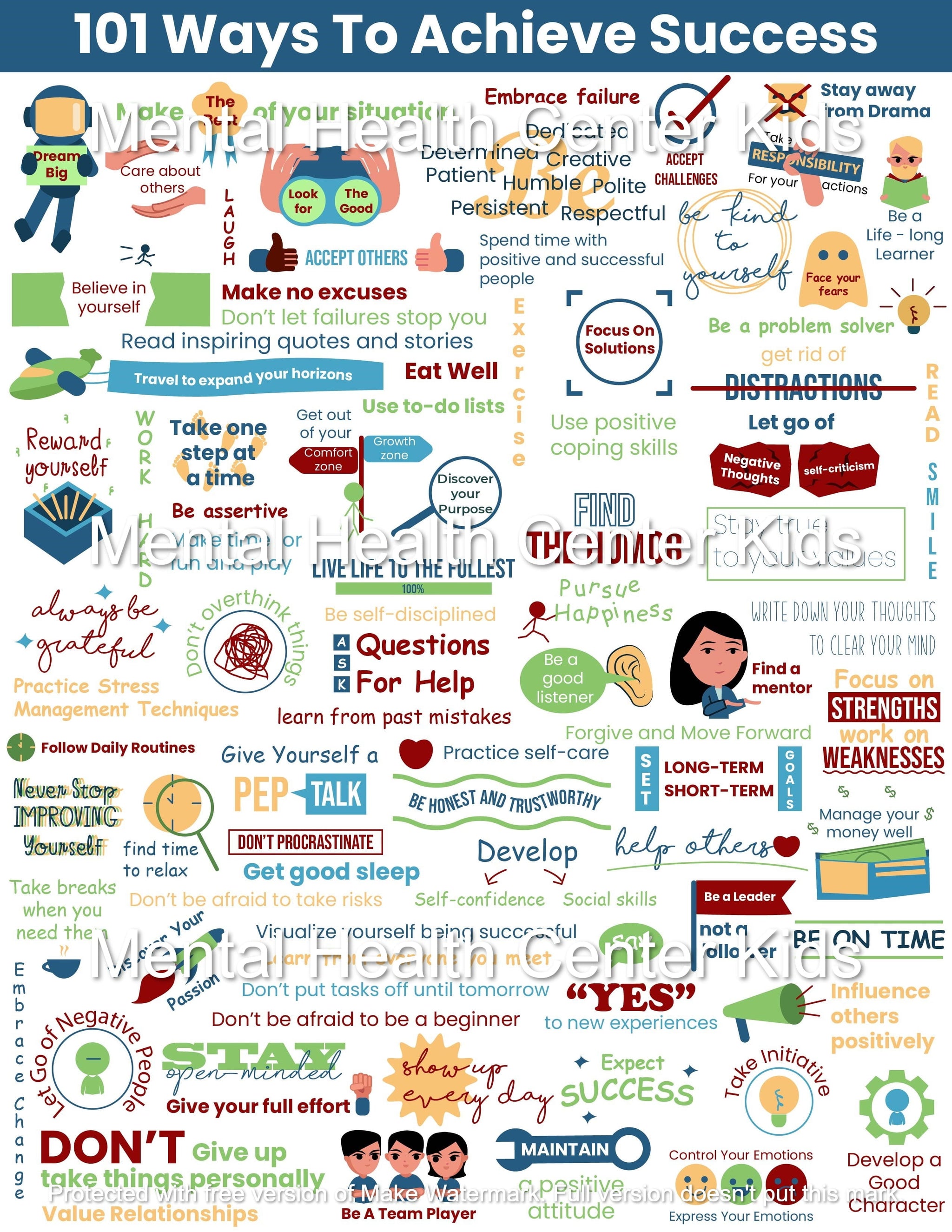 Ways to Achieve Success – Mental Health Center Kids