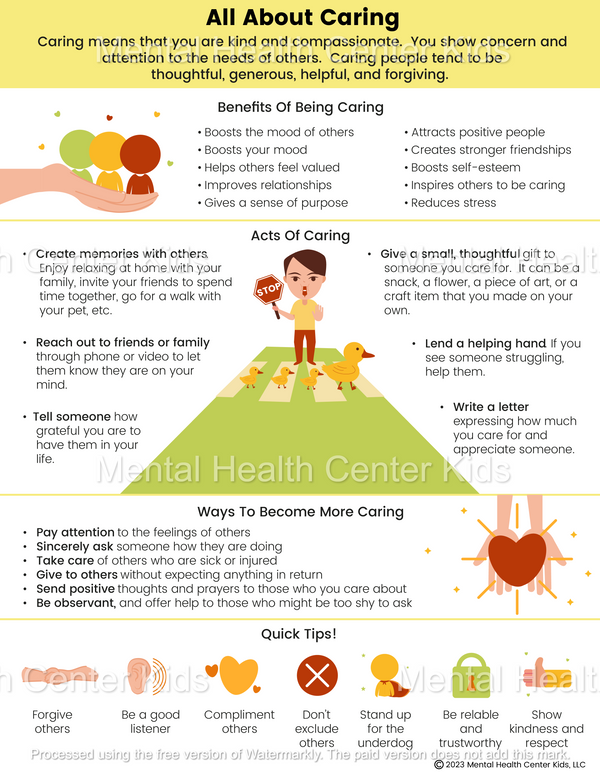 All About Caring – Mental Health Center Kids