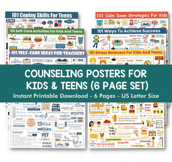 Counseling Posters – Mental Health Center Kids