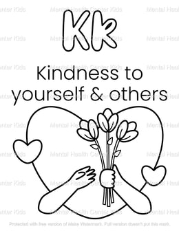 Alphabet Coloring Book – Mental Health Center Kids