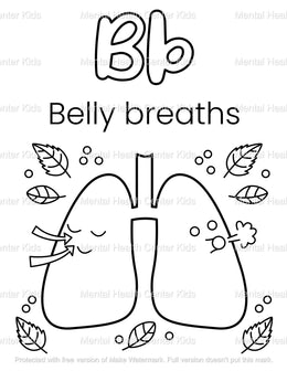 Alphabet Coloring Book – Mental Health Center Kids