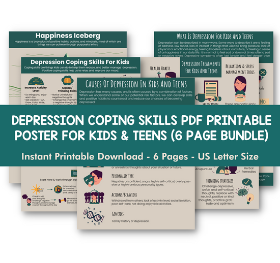 Depression Coping Skills (PDF) – Mental Health Center Kids