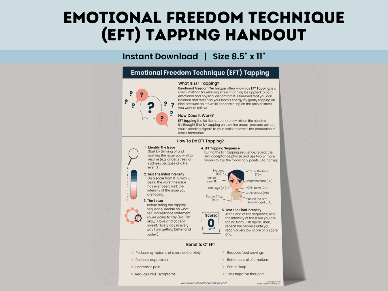 Emotional Freedom Technique (PDF) – Mental Health Center Kids