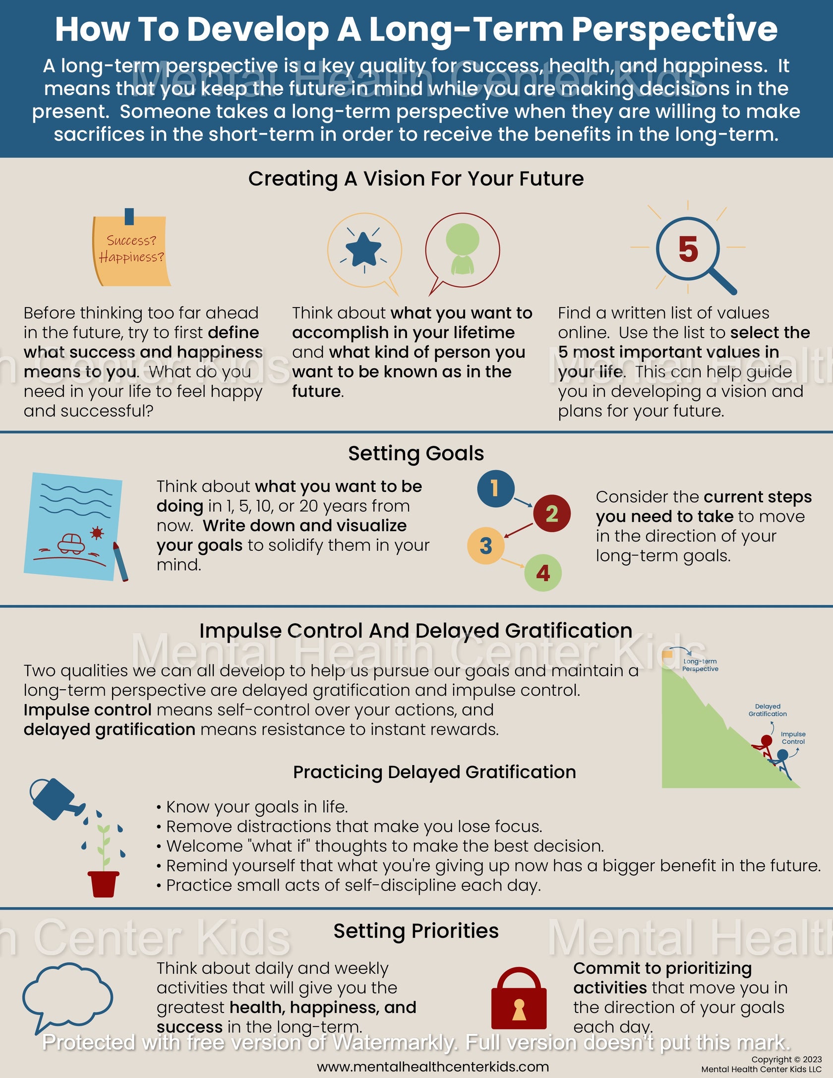 All About Having A Long-Term Perspective – Mental Health Center Kids