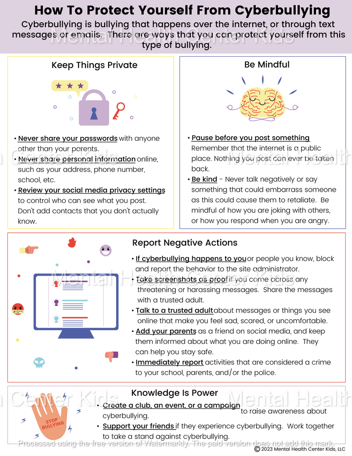 Coping with Cyberbullying – Mental Health Center Kids