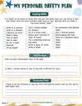 Safety Plan Worksheet – Mental Health Center Kids