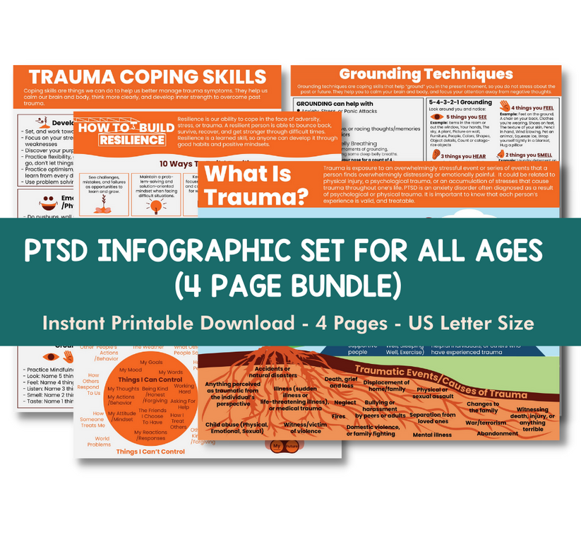 PTSD Infographics – Mental Health Center Kids