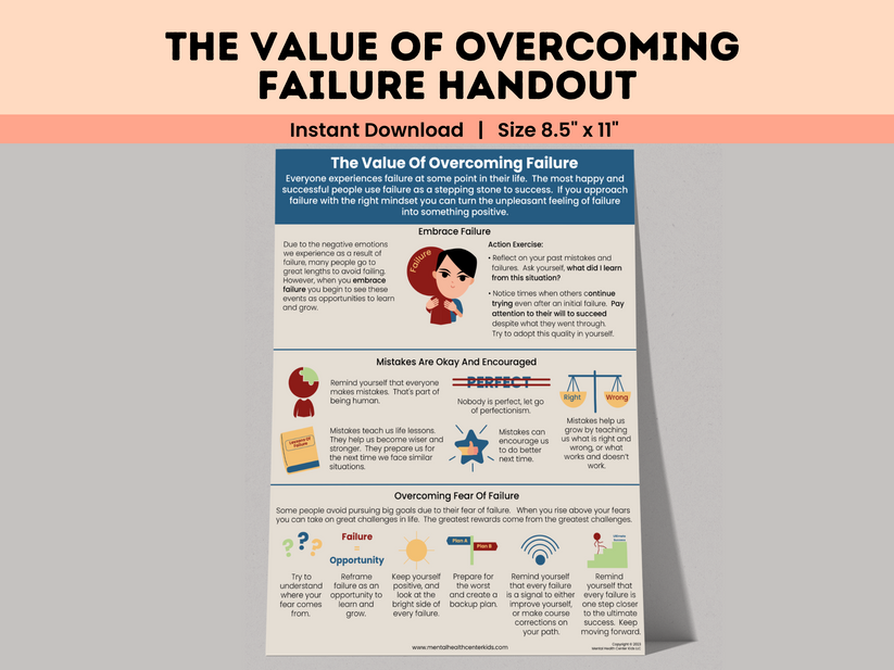 Overcoming Failure – Mental Health Center Kids