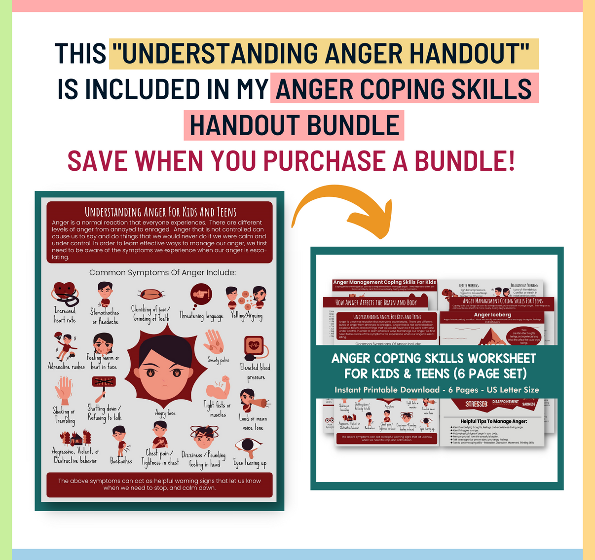 Understanding Anger (PDF) – Mental Health Center Kids