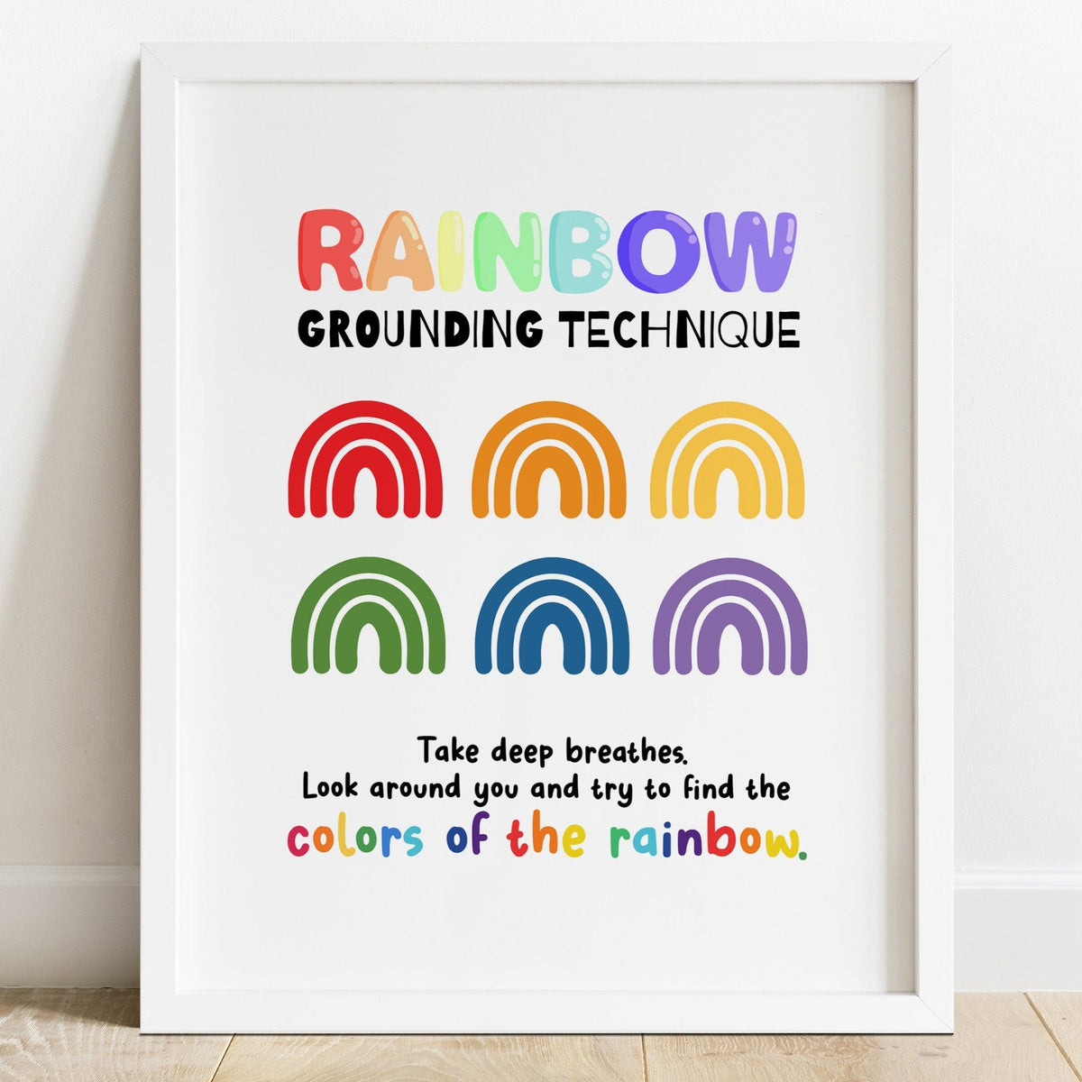 Rainbow Grounding Technique – Mental Health Center Kids