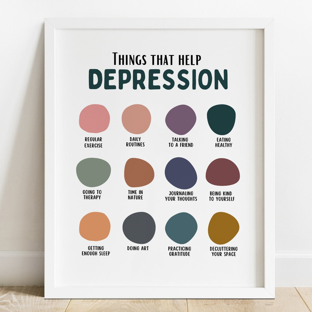 Things That Help with Depression – Mental Health Center Kids