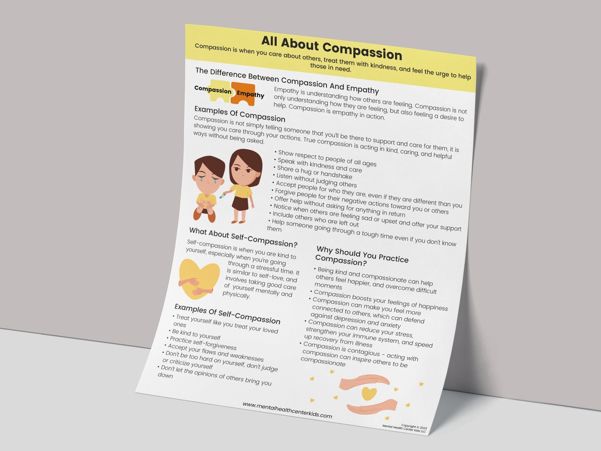 All About Compassion – Mental Health Center Kids