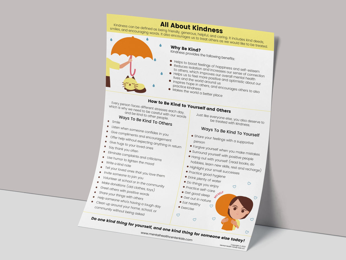 All About Kindness – Mental Health Center Kids